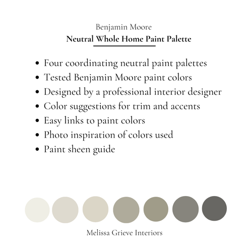 Honey Oak Paint Palette Benjamin Moore Coordinating Paint Colors That ...