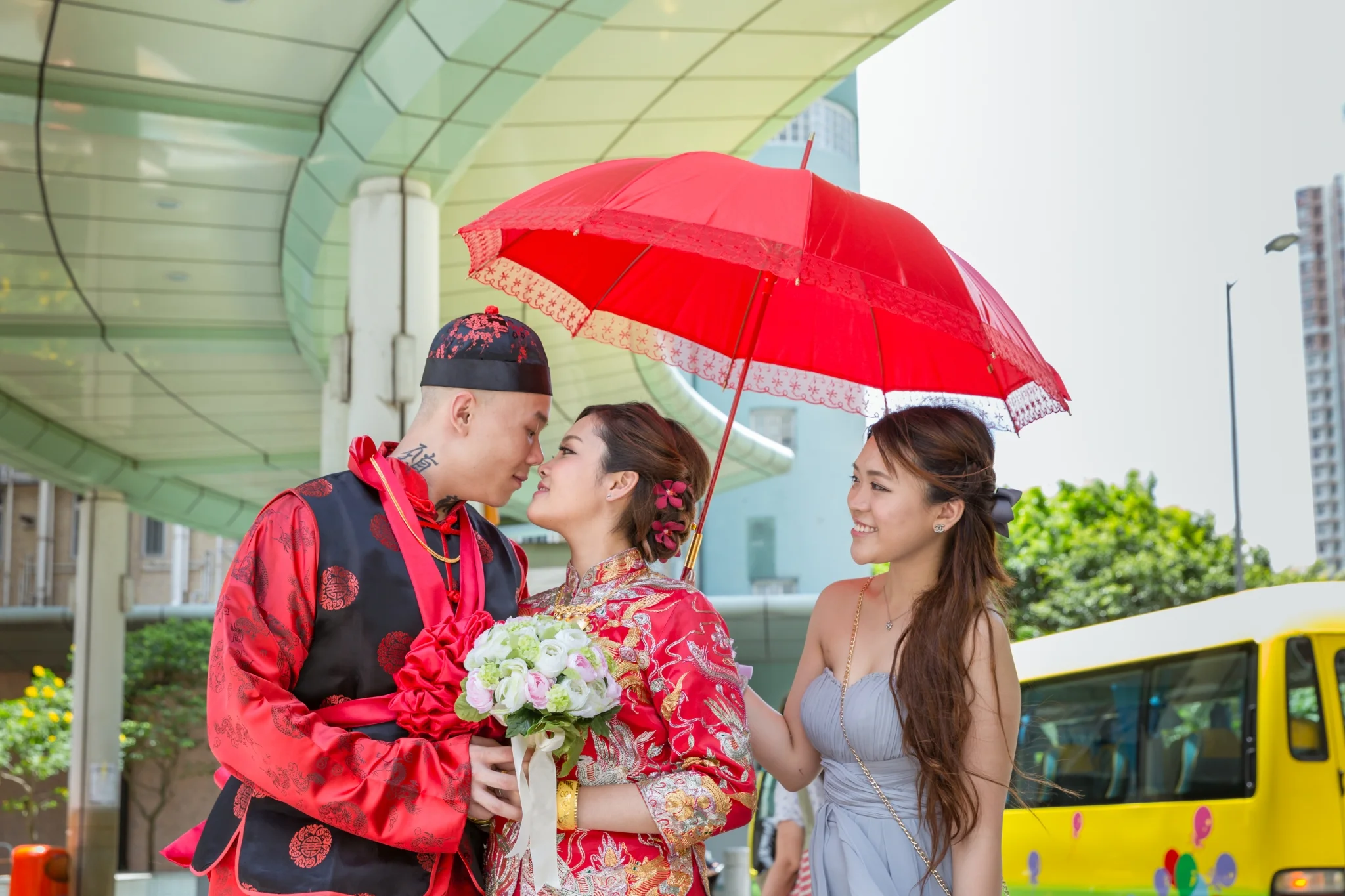 Wedding Day Tea Ceremony and Bride Pick Up／接親及敬茶禮 — Hong Kong Wedding ...