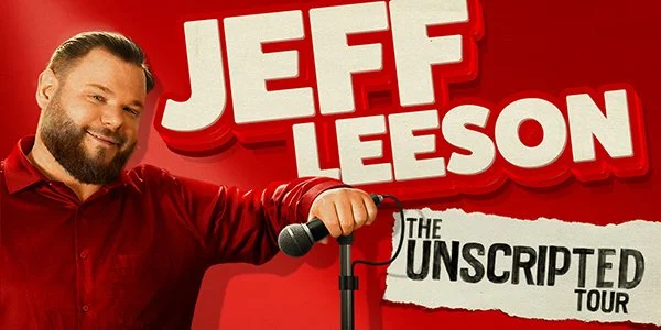 Jeff Leeson - The Unscripted Tour - Comedy at the Cactus! — Cactus Theater
