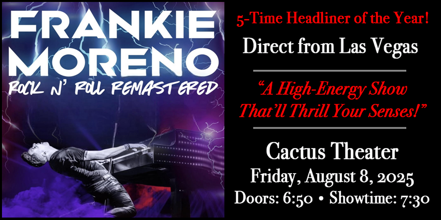 Frankie Moreno: Rock n’ Roll Remastered - Live at Cactus Theater ...