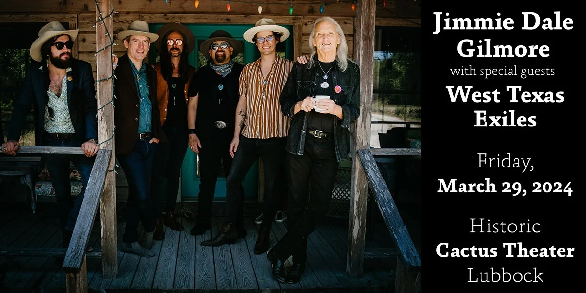 Jimmie Dale Gilmore - with special guests - West Texas Exiles - Live at ...