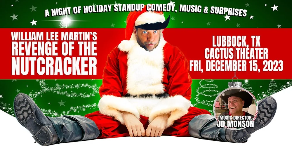 William Lee Martin - Revenge of the Nutcracker Comedy Show - Live at ...