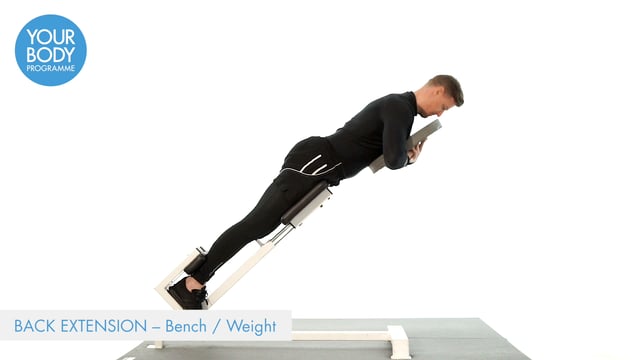 Back Extensions With Weight
