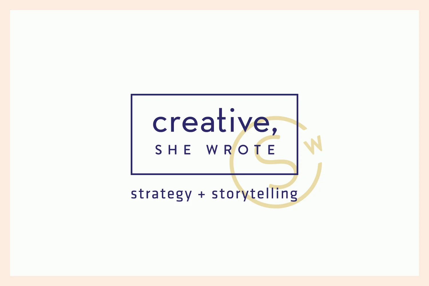 Creative, She Wrote: Logo & Brand Design — Melissa Yeager