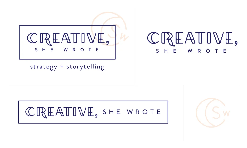 Creative, She Wrote: Logo & Brand Design — Melissa Yeager