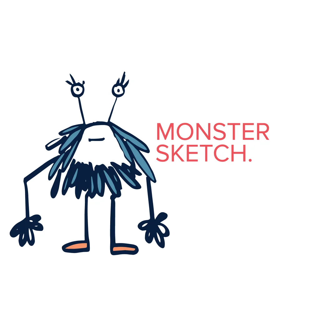 Day 146 - Monster Sketch. — Andra Weber Creative
