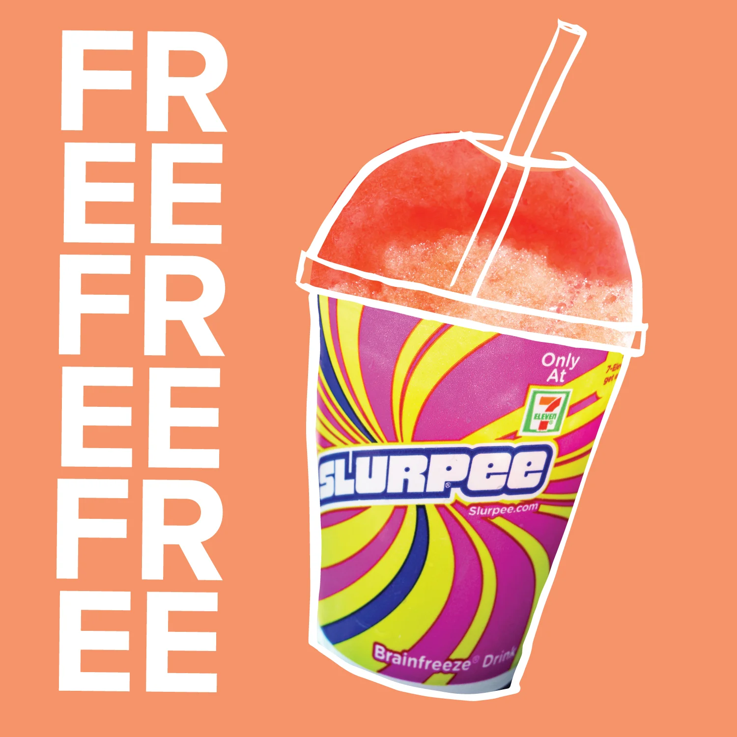 Day 194 - FREE Slurpee Day! — Andra Weber Creative