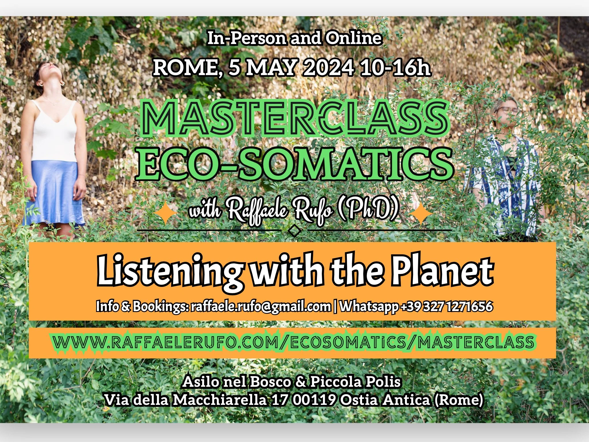 Dr Raffaele Rufo | Somatic dance practitioner, artistic mediator and ...