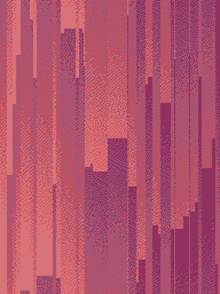 Gradients: Generative Collection — Glitch Textiles