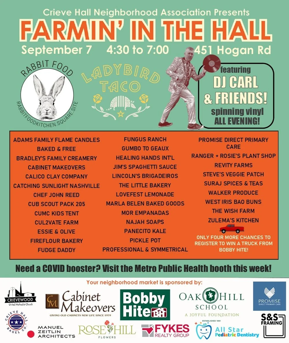 Farmin' in the Hall — Crieve Hall