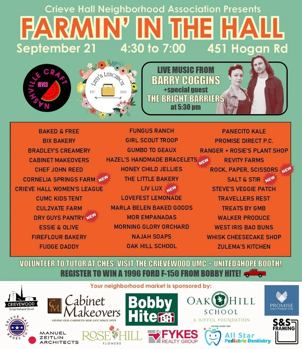 Farmin' in the Hall — Crieve Hall