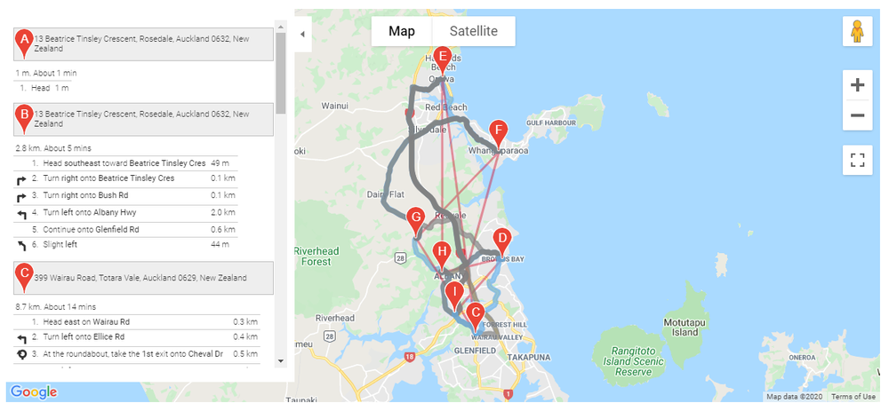 Route Planning & Optimisation