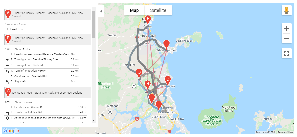 Route Planning & Optimisation