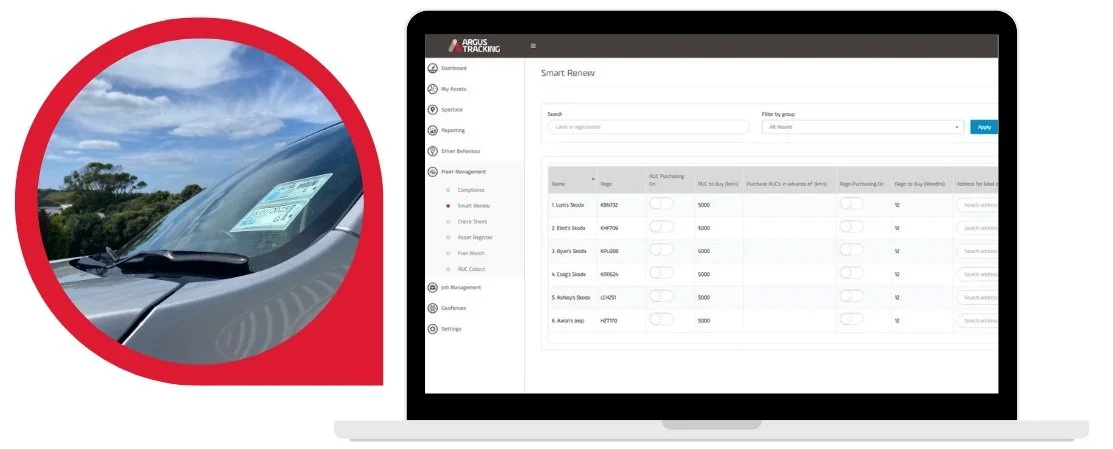 Smart Renew - Automated RUC & Registration Purchasing