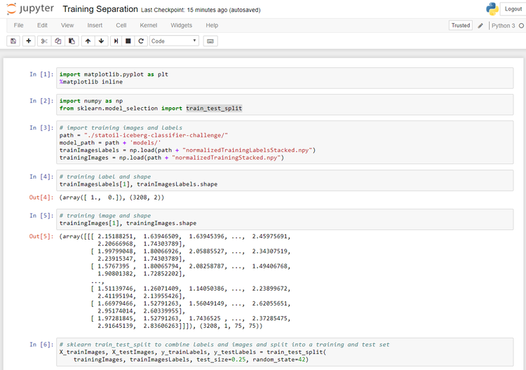 Splitting Data into Training and Test Data Sets — B Adroit