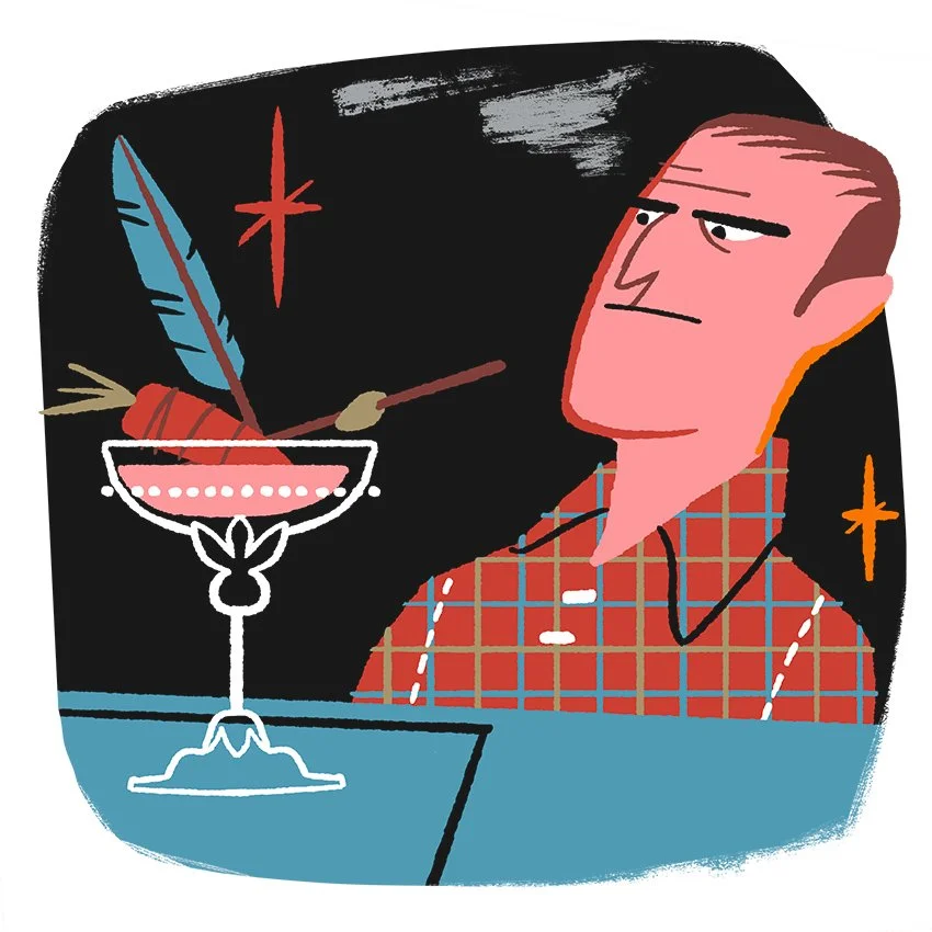 Mr Porter Journal — Adam Nickel Illustration