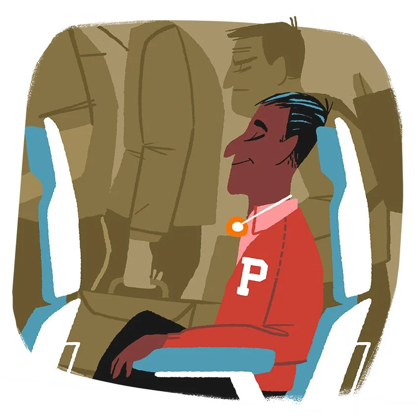 Mr Porter Journal — Adam Nickel Illustration
