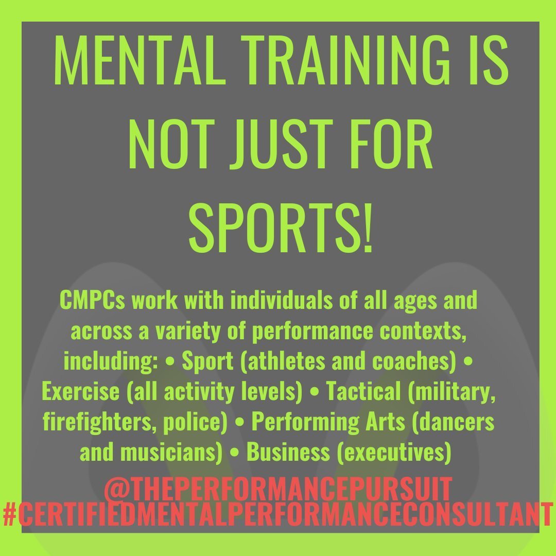 Sport Psychology Consulting - Mental Skills Coach