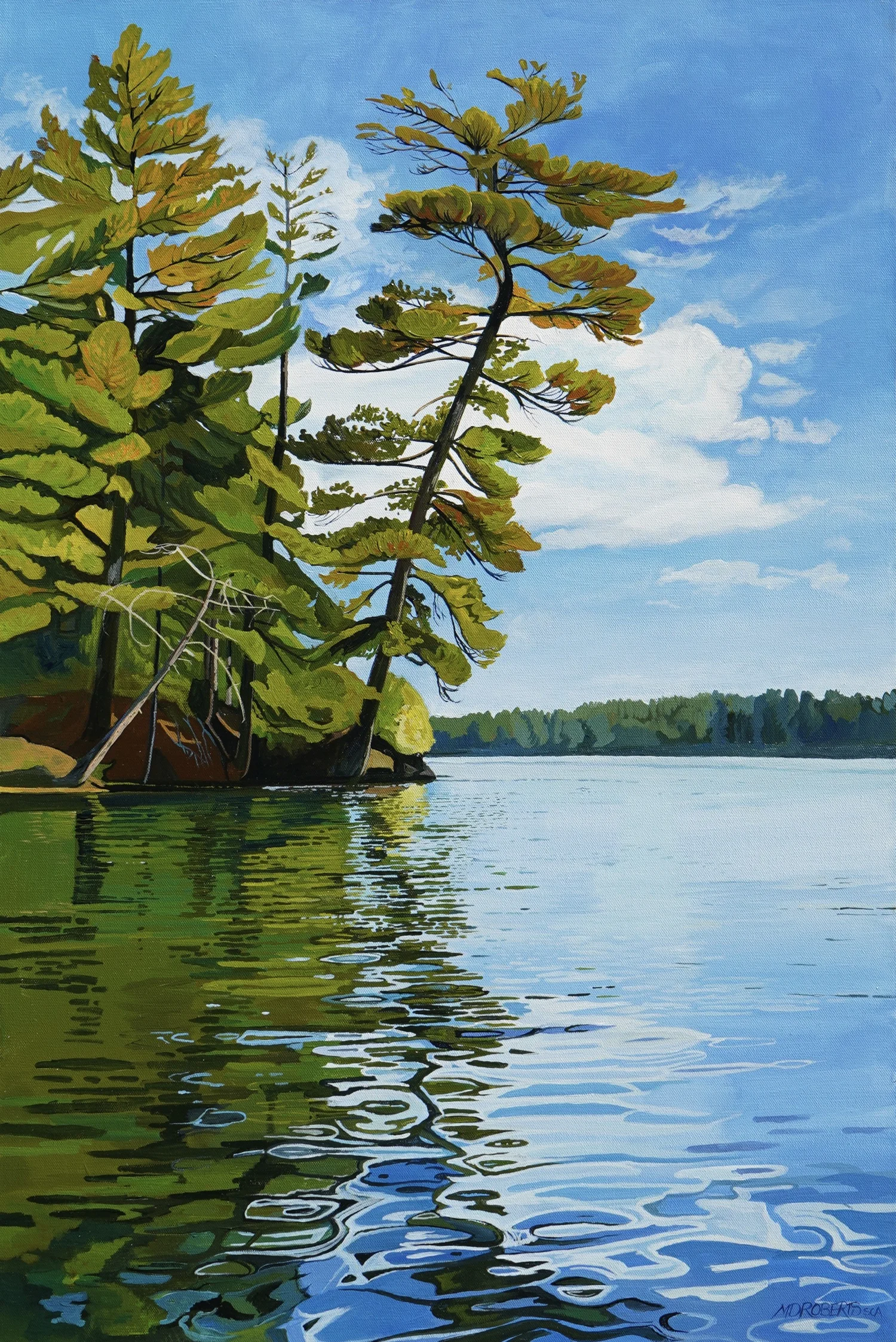 New Paintings — Mary-Dawn Roberts - Garden House Gallery