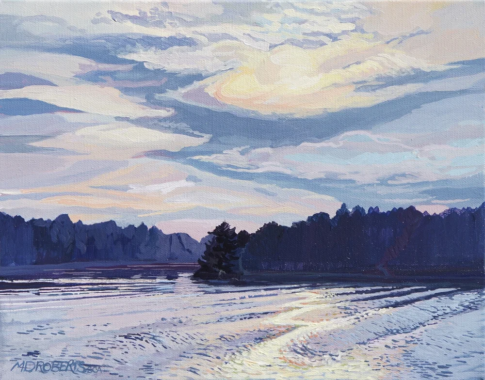 New Paintings — Mary-Dawn Roberts - Garden House Gallery