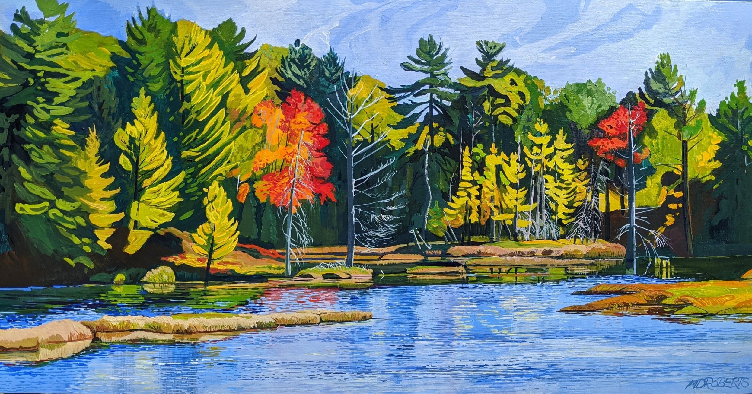 New Paintings — Mary-Dawn Roberts - Garden House Gallery