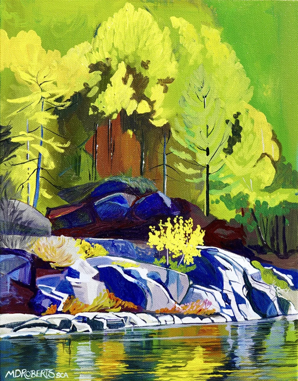 New Paintings — Mary-Dawn Roberts - Garden House Gallery