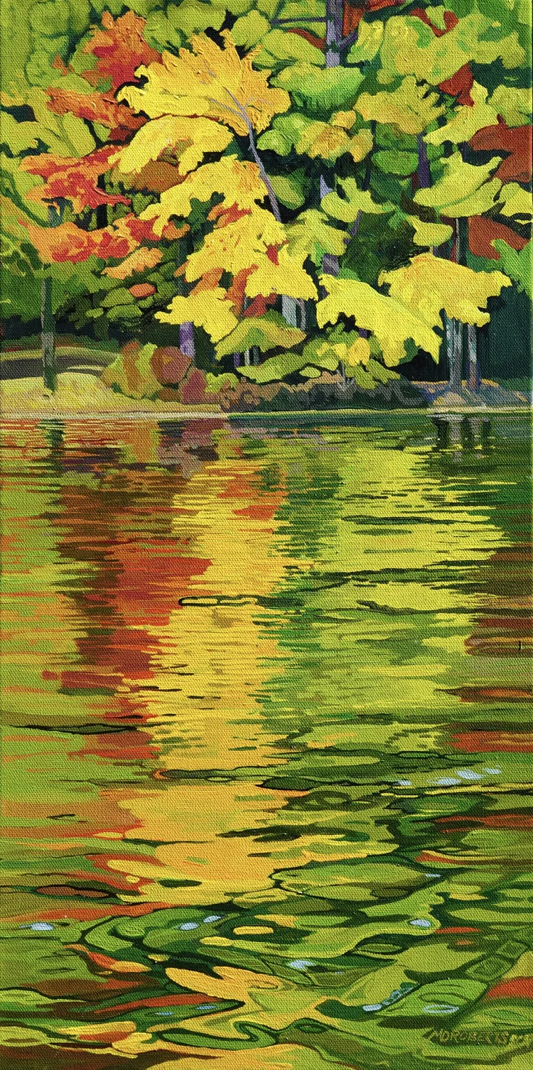 New Paintings — Mary-Dawn Roberts - Garden House Gallery