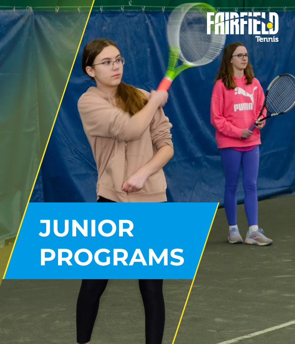 Junior Tennis Programs | Fairfield CT | Fairfield Tennis | Fairfield Indoor Club | Fairfield ...
