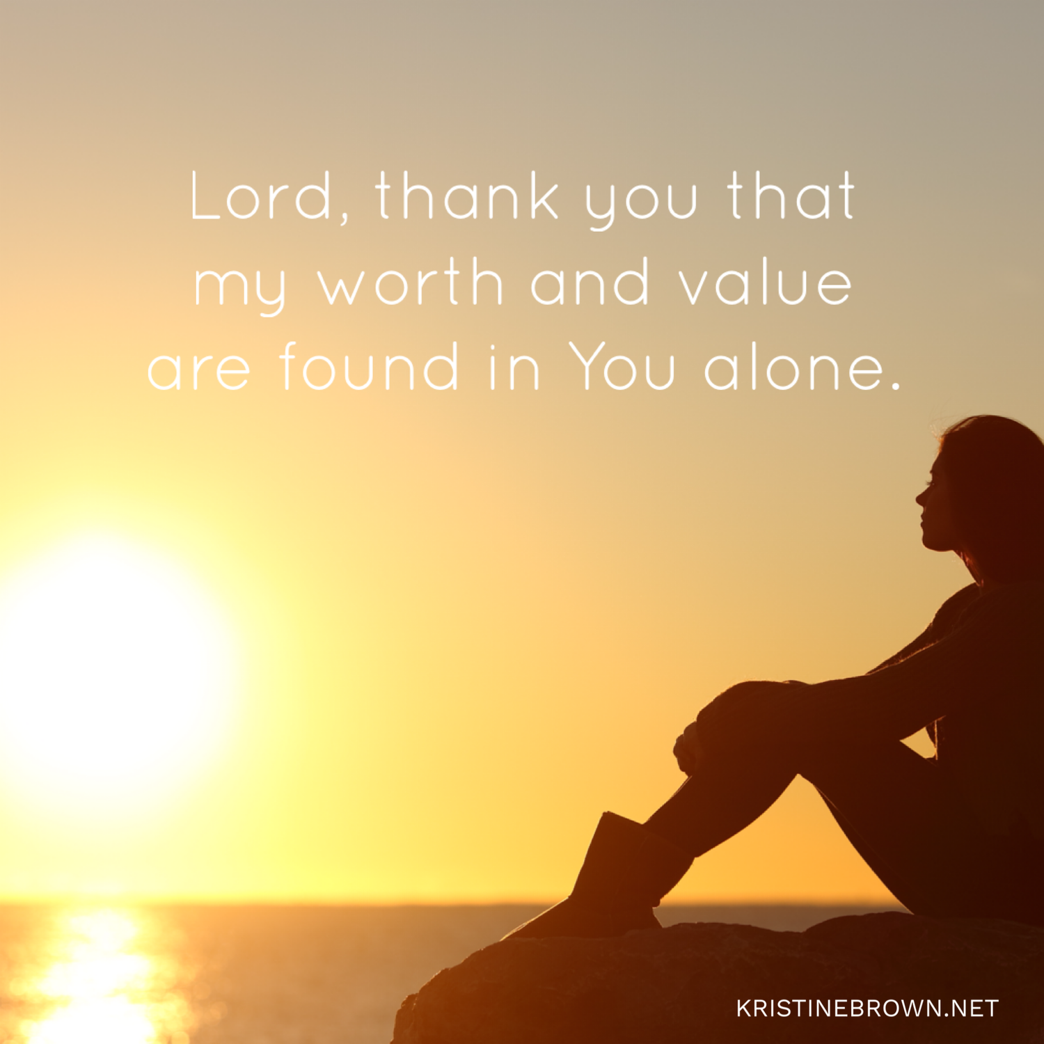 A Prayer for Overcoming the Fear of Missing Out — Kristine Brown, Author
