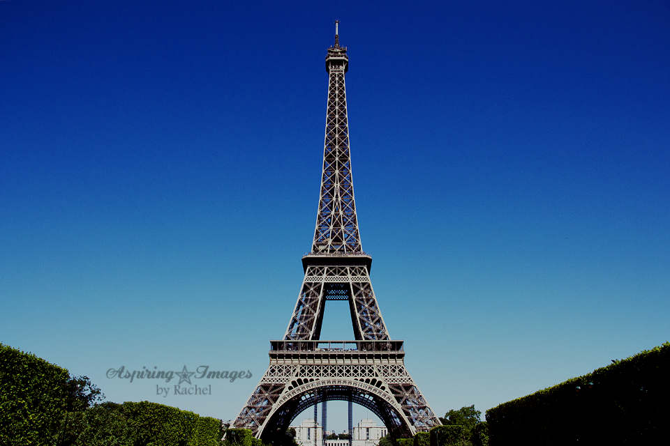 Blue Eiffel Tower Png