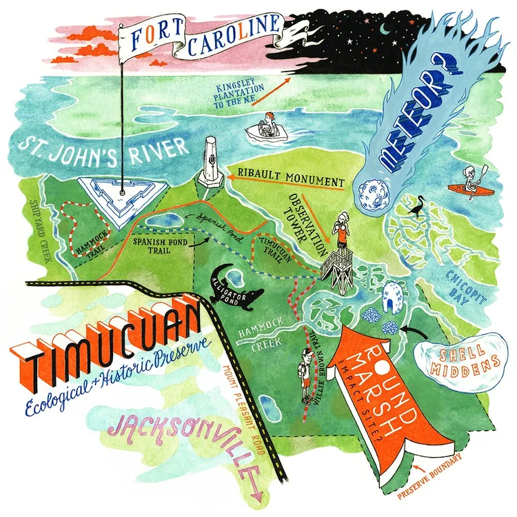 Illustrated Maps Gallery — Andrew DeGraff