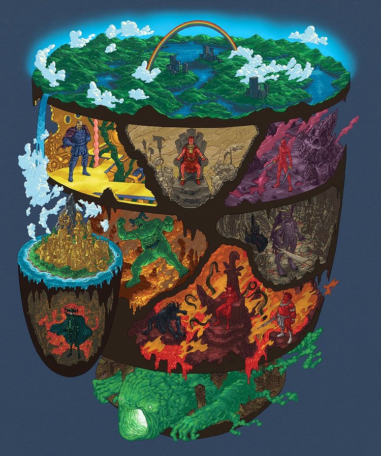 Illustrated Maps Gallery — Andrew DeGraff