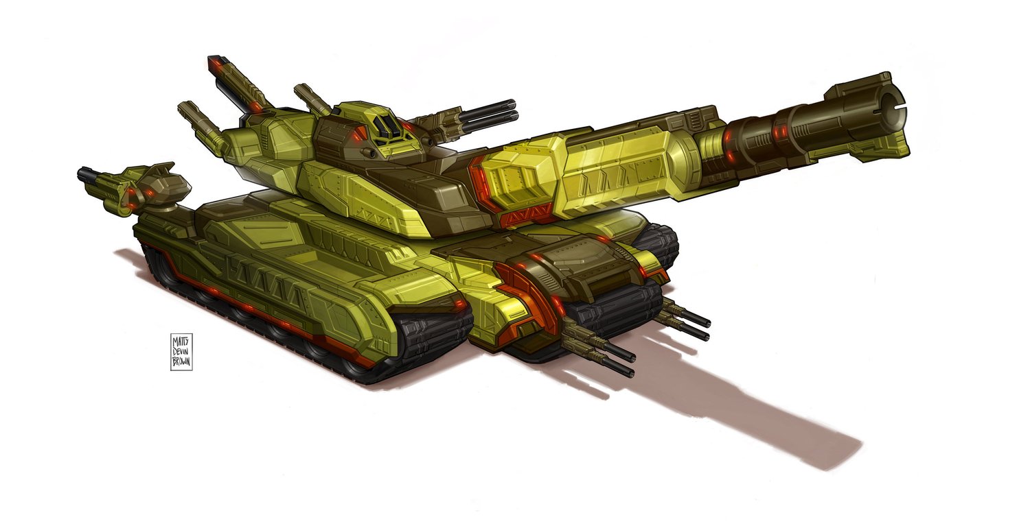 Futuristic Tank Concept