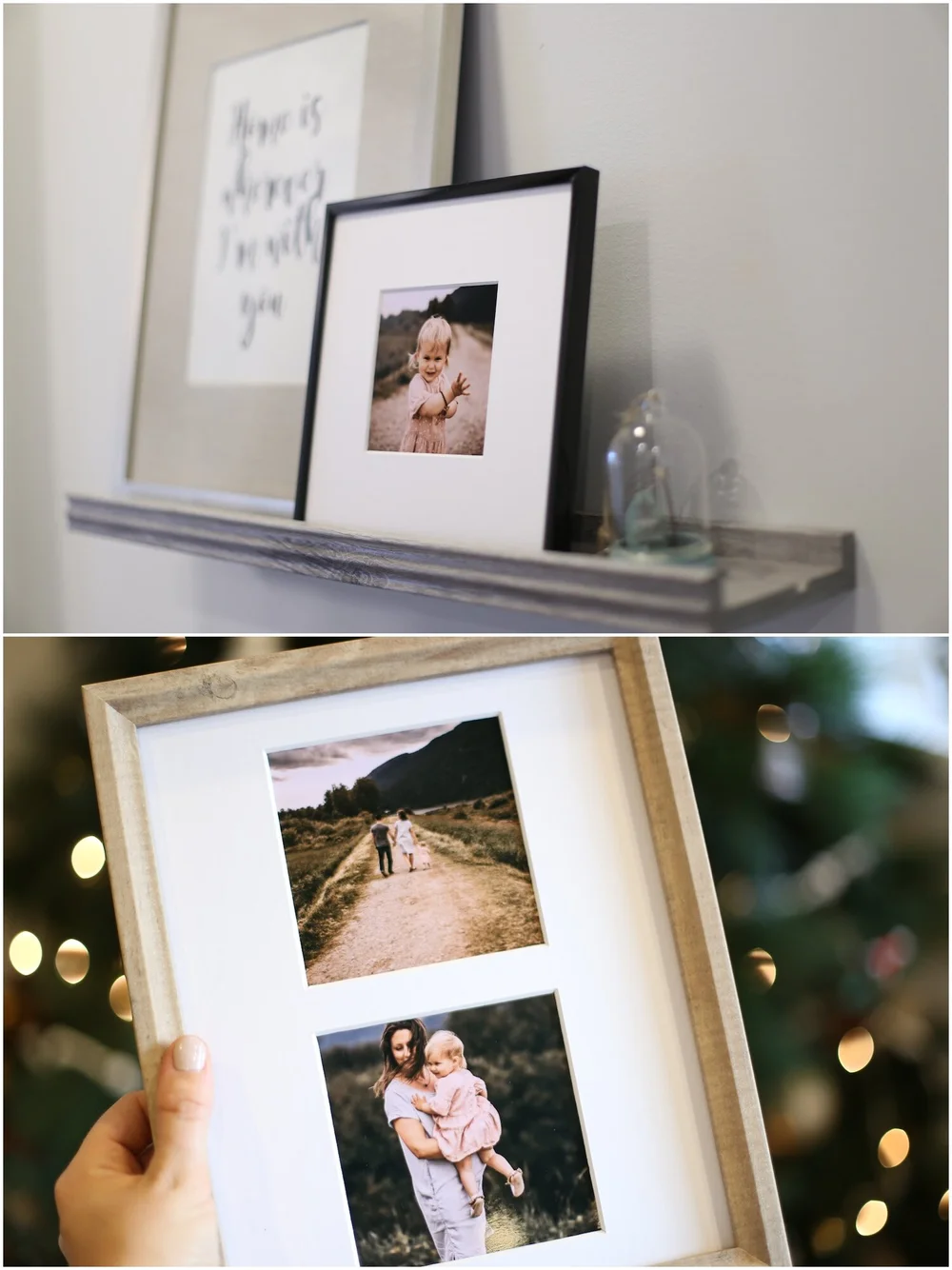 DIY OVERSIZED MAT & SQUARE FAMILY PHOTO FRAMES — KENDRA FOUND IT