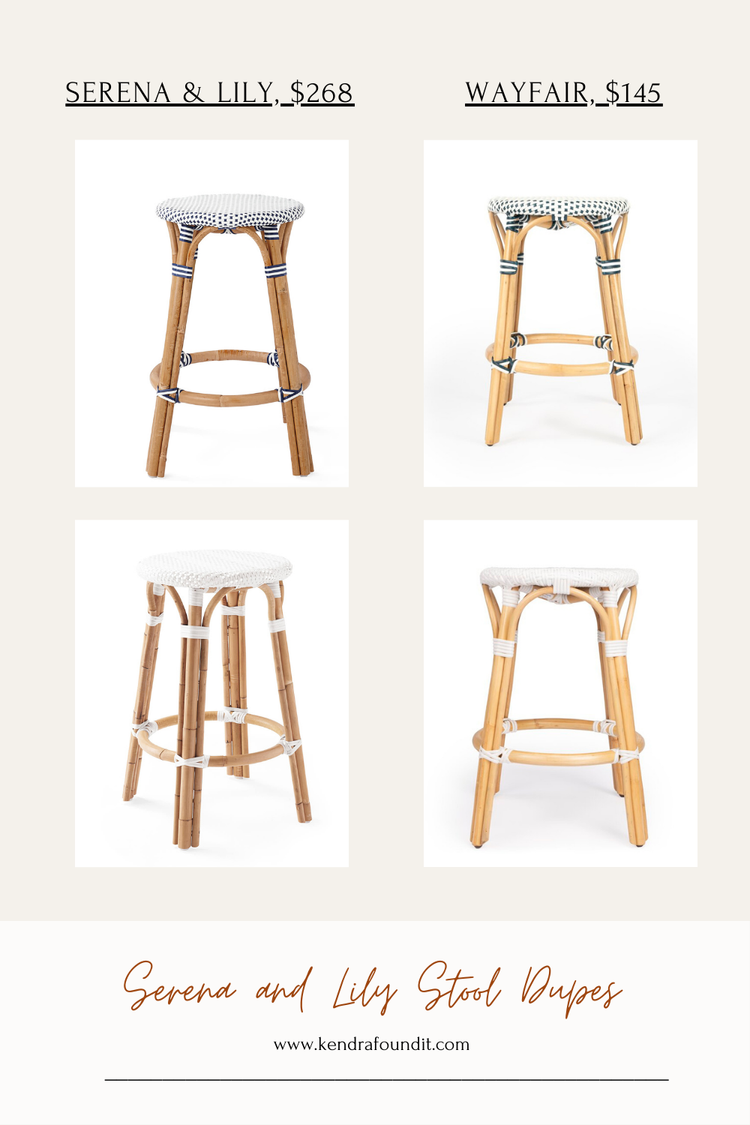 Serena And Lily Stool Dupes