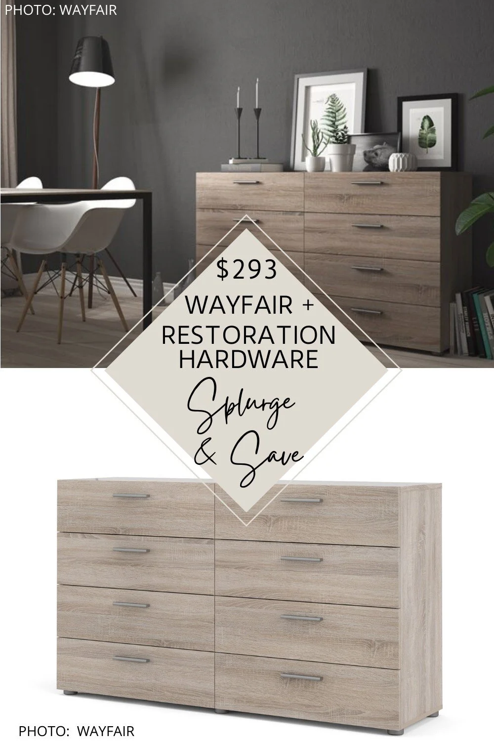 RESTORATION HARDWARE MACHINTO 6-DRAWER DRESSER DUPE — KENDRA FOUND IT