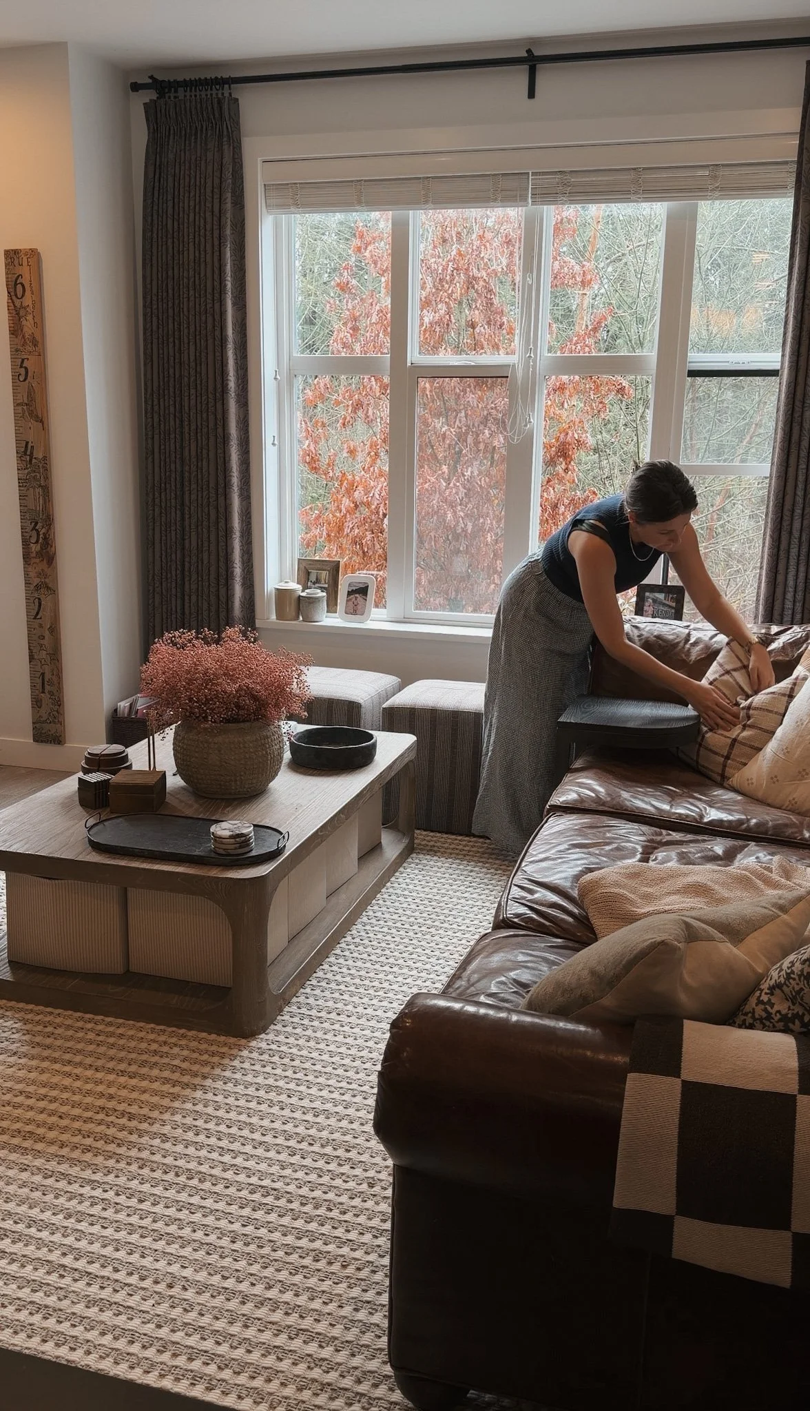 The Amber Lewis Ojai Rug in Our Living Room (Real Life Photos) — KENDRA ...