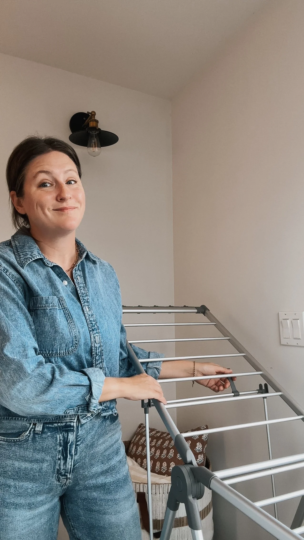 THE BEST CLOTHES-DRYING RACK FOR SMALL SPACES — KENDRA FOUND IT