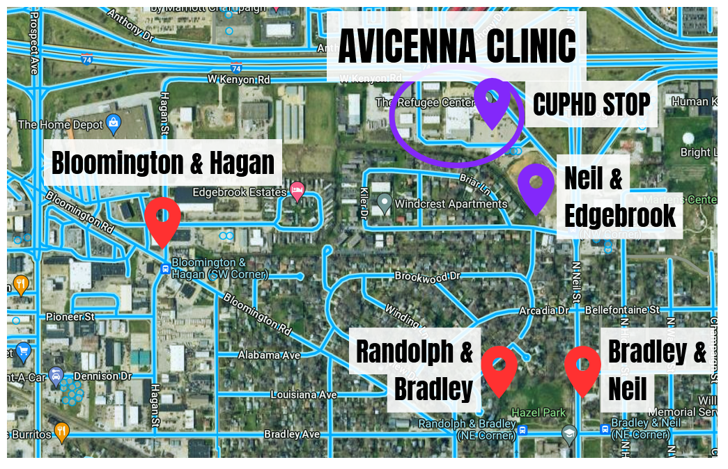 Getting to Us — Avicenna Community Health Center