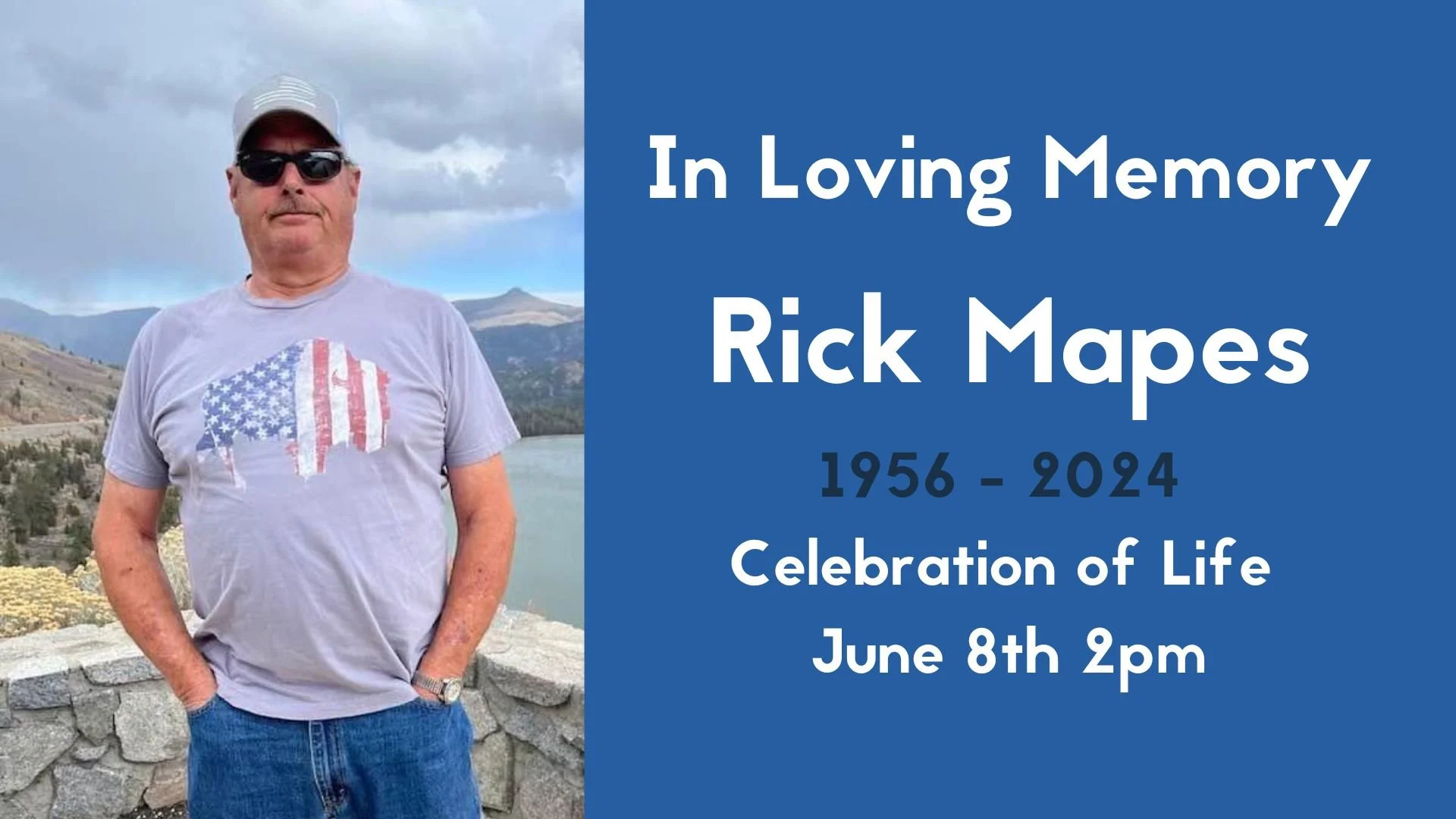 Celebration of Life for Rick Mapes — Welcome
