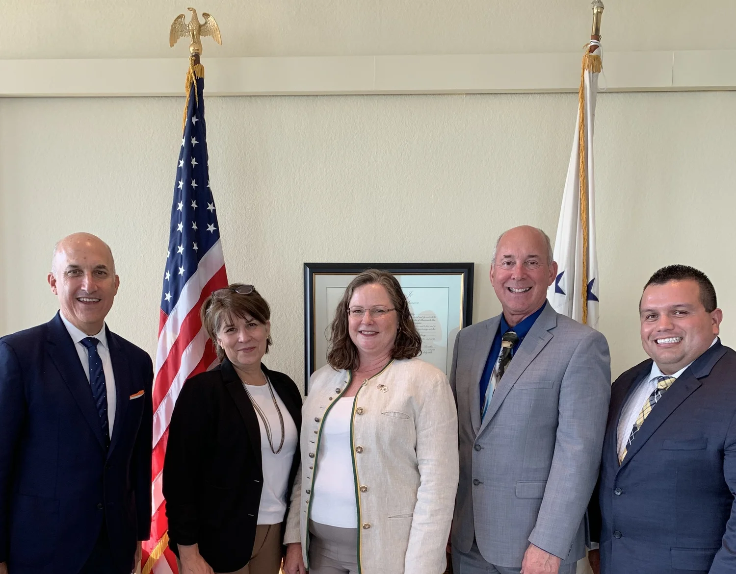 ECA LEADERS MEET WITH IAEA DIRECTOR GENERAL GROSSI, US AMBASSADOR ...