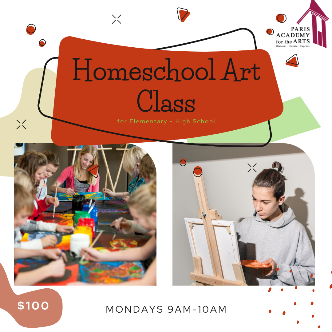 Register Now for Classes and Events at Paris Academy for the Arts ...