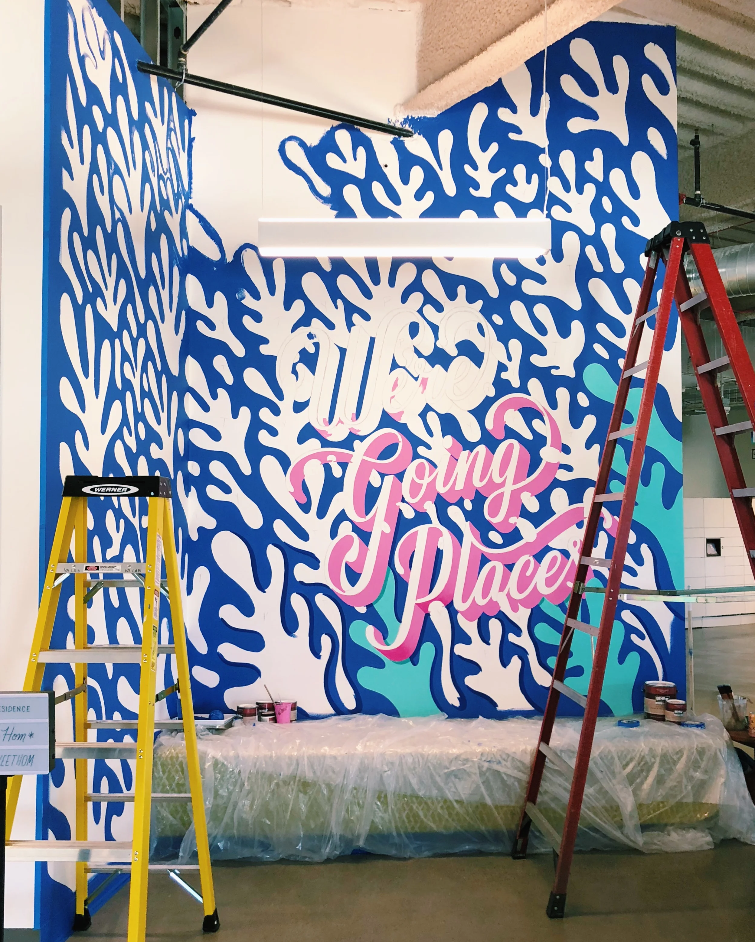 Googleplex Mural — Hom Sweet Hom