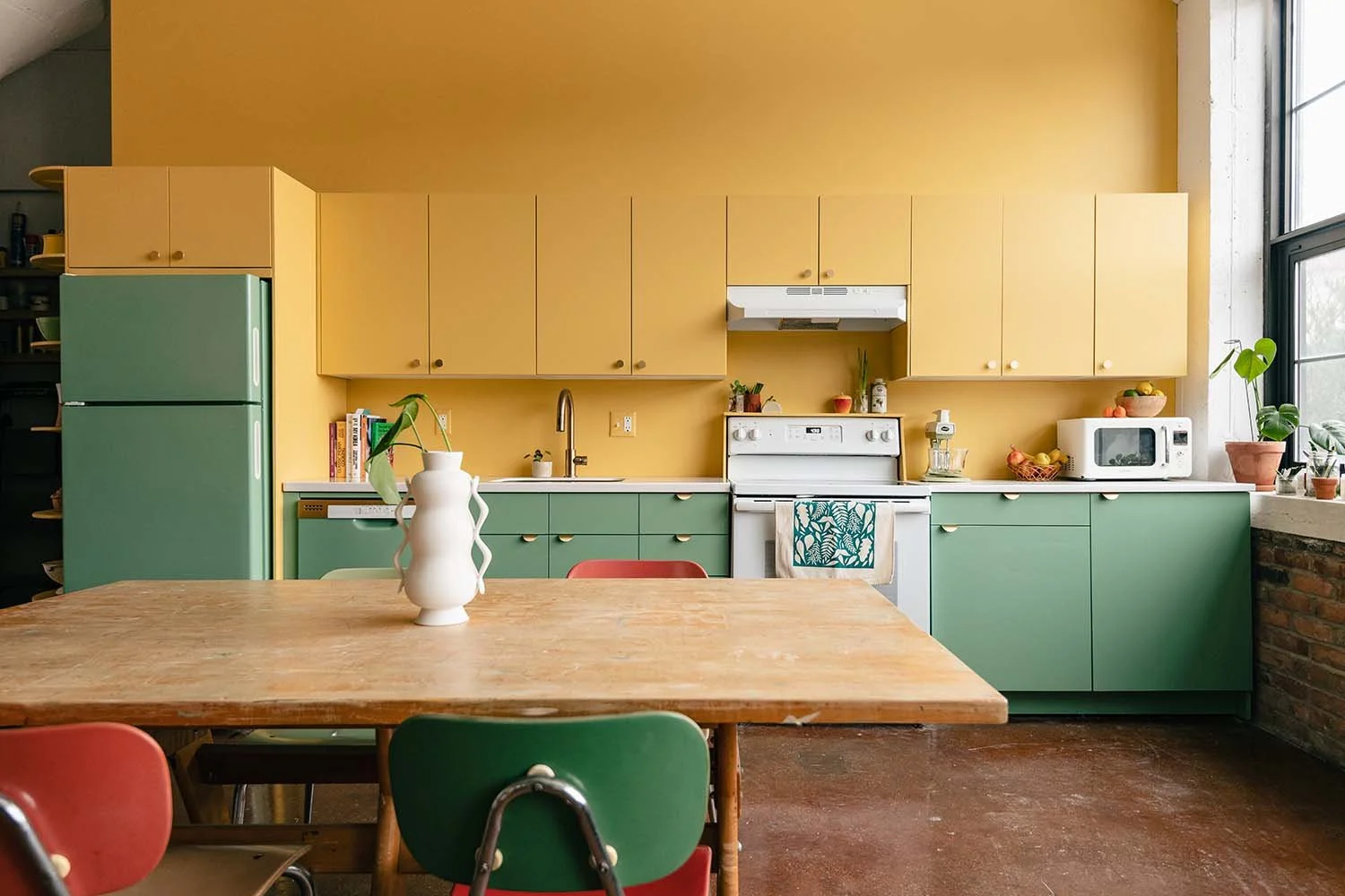 Colorful DIY Kitchen Makeover — Hom Sweet Hom