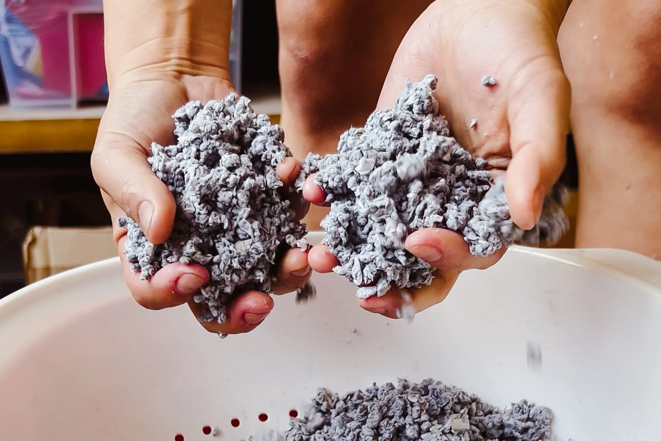 Turning Junk Mail into Paper Clay for Crafts — Hom Sweet Hom