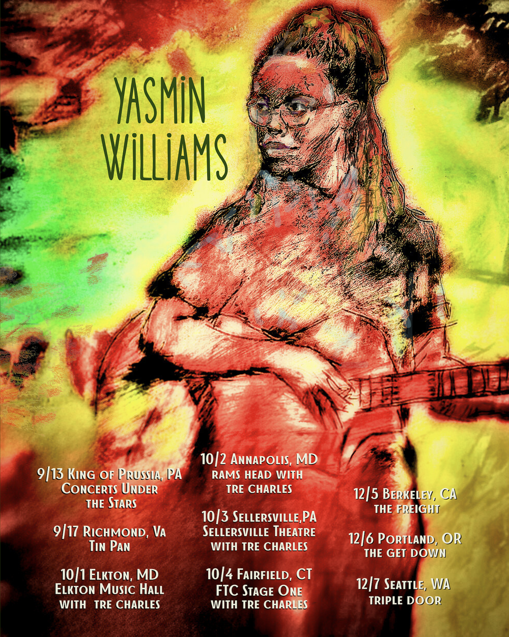 New Shows Announced! — Yasmin Williams