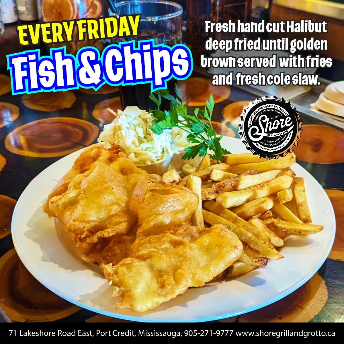 Specials — SHORE GRILL & GROTTO