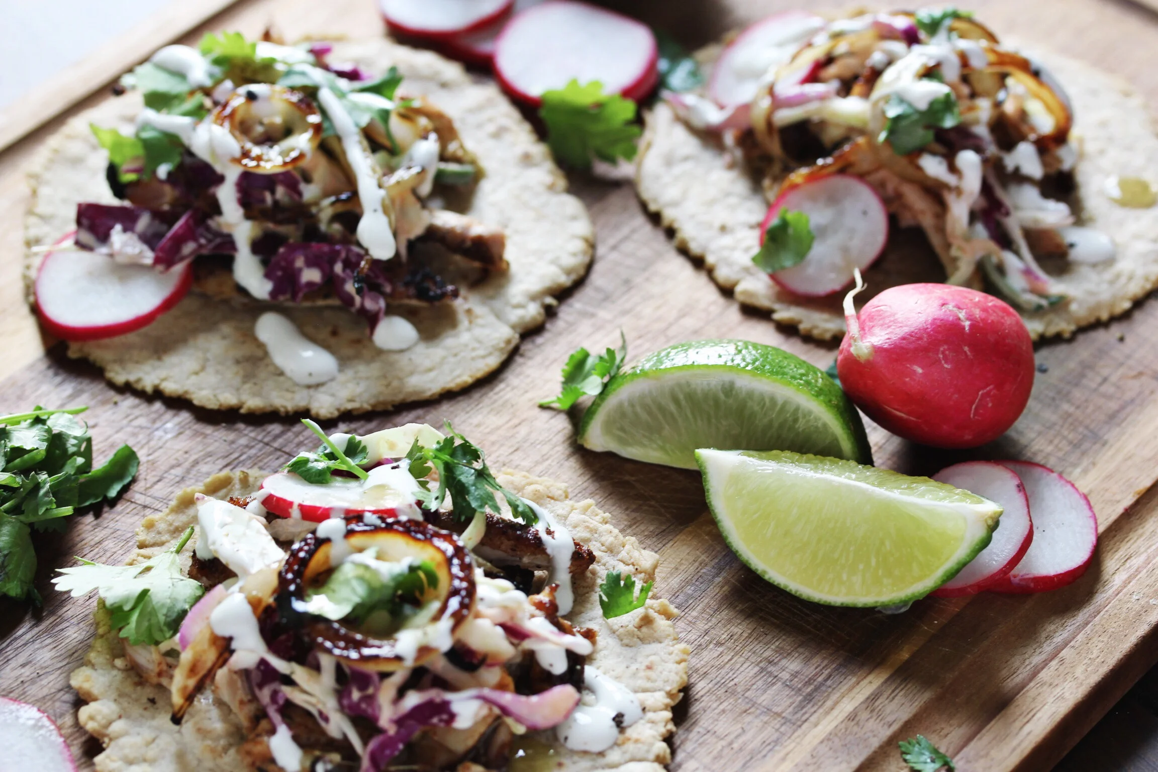 Mexican street-style dry rub chicken tacos — The Pastiche