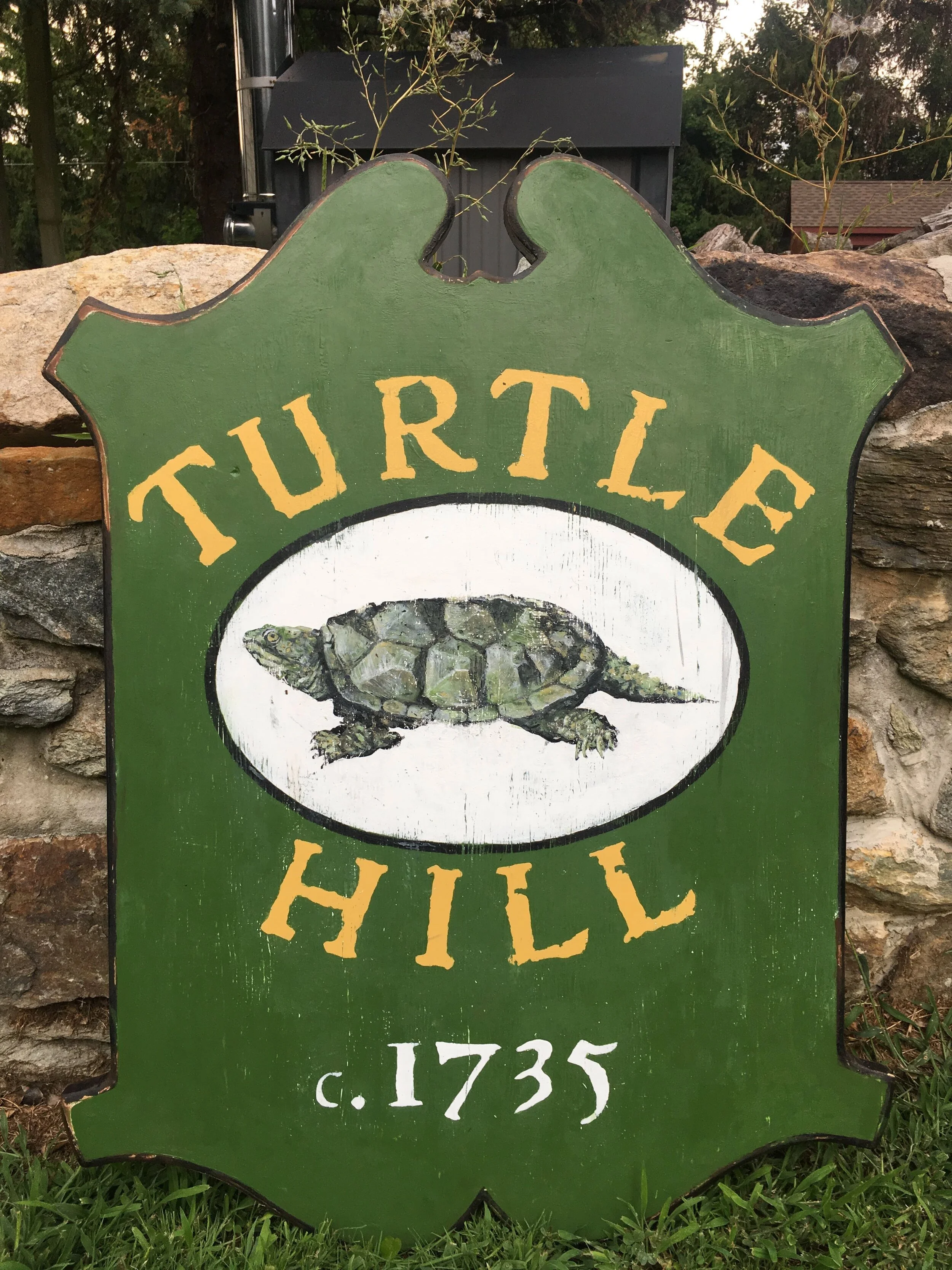 When it rains, it pours. — Walker's Colonial American Sign Company