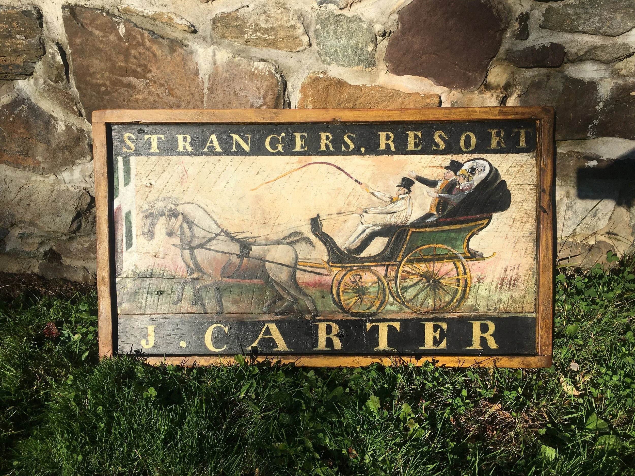 When it rains, it pours. — Walker's Colonial American Sign Company